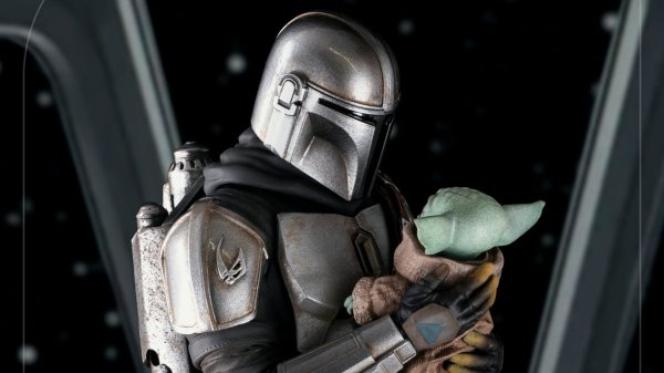 The Mandalorian: Esta estatua de Mando y Grogu es pura emoción ...