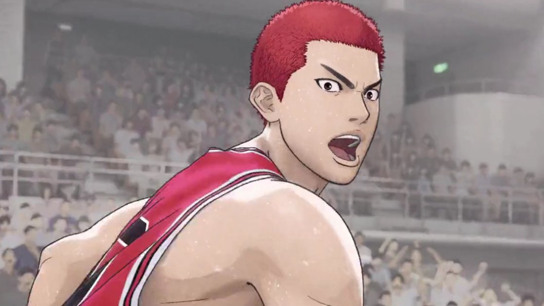 Sakuragi, Rukawa, Akagi, Mitsui y Miyagi juegan con todo en la película de "Slam Dunk ...