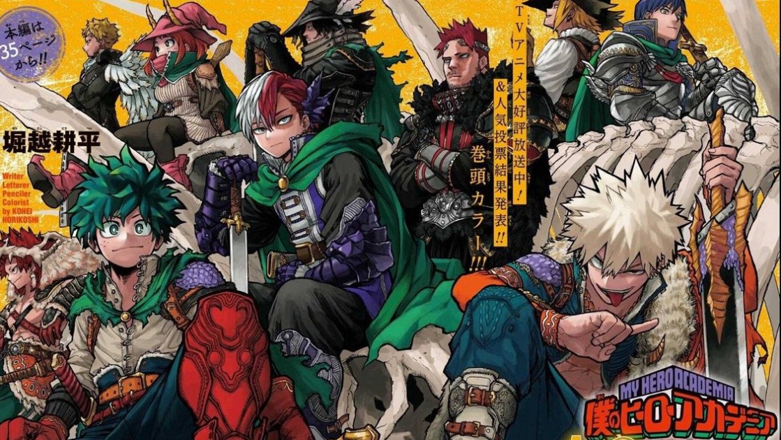 Los fans eligieron a los personajes más populares de "My Hero Academia ...