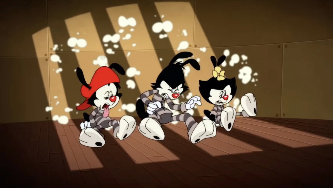 Yakko, Wakko y Dot vuelven a ser encerrados en el adelanto de la ...