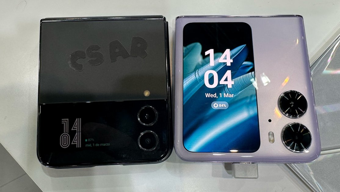 Exclusivo en Chile: Comparamos el Galaxy Z Flip 4 con el OPPO Find N2 ...