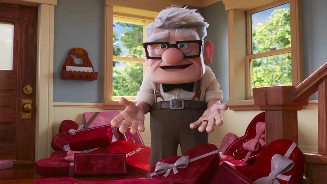 El señor "Fredricksen" se prepara para una cita en nuevo corto de "Up ...