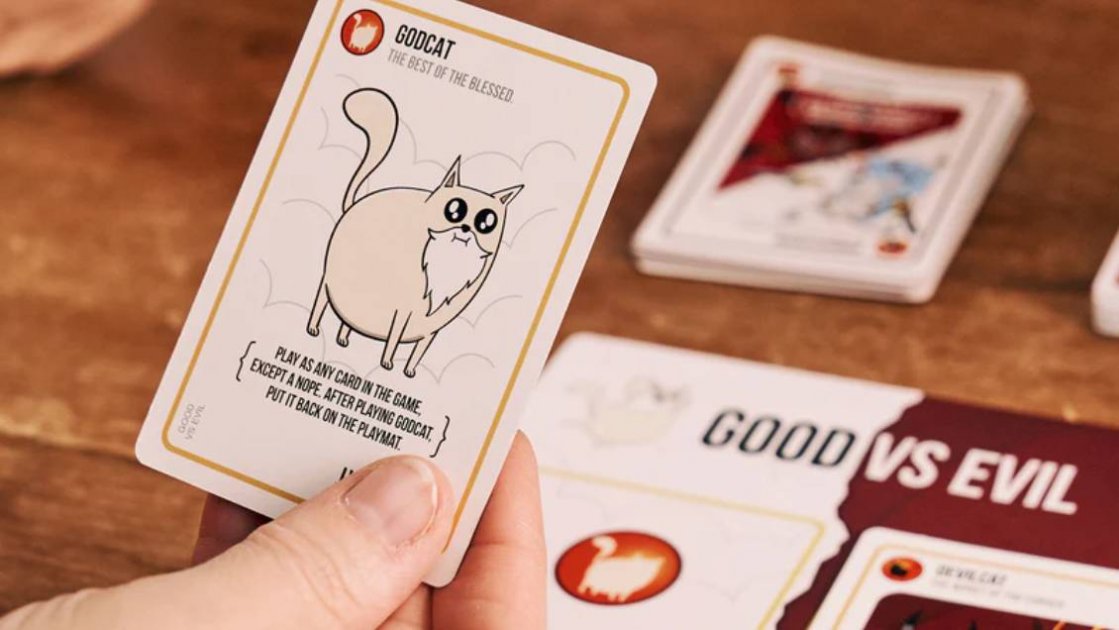 El cielo y el infierno chocan en la nueva versión de Exploding Kittens ...