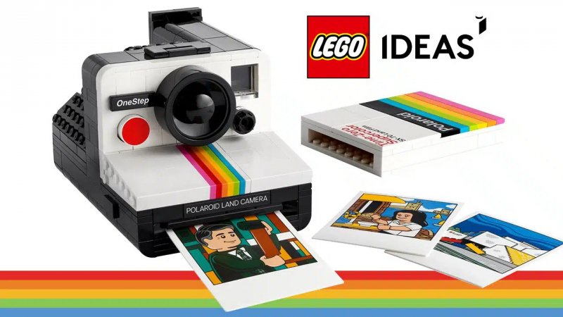 Un clásico reinventado: LEGO presenta set de la Polaroid OneStep SX-70 ...